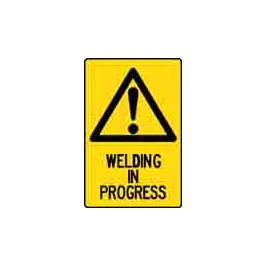 WELDING IN PROGRESS SIGN 403WMC