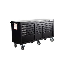 KA BOXES 68" Widebody Roller Cabinet With Stainless Steel Work Surface ...