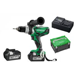 Hitachi DV18DSDL(HX) 18v 6.0Ah Li-Ion Cordless Slide Impact (Hammer ...