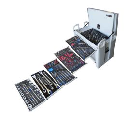 Genius 348pce Field Service Tool Kit With Foam Insert Trays in Tool Chest