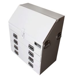 MAKO Ute/Truck Angled Front 4 Drawers Tool Box Chest- TOB-A4GS