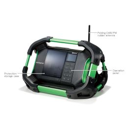 Hikoki/Hitachi UR18DSDL 14.4V & 18V AC Digital Bluetooth Radio