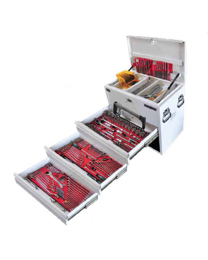 KC TOOLS Ute Truck Tool Kit In Road Chest With HDFI Inserts 262pce