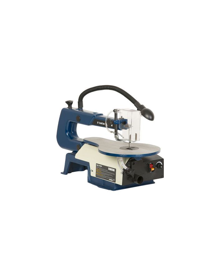 RIKON 410mm 16 Variable Speed Scrollsaw With BONUS Flex Shaft Bits 10 600VS